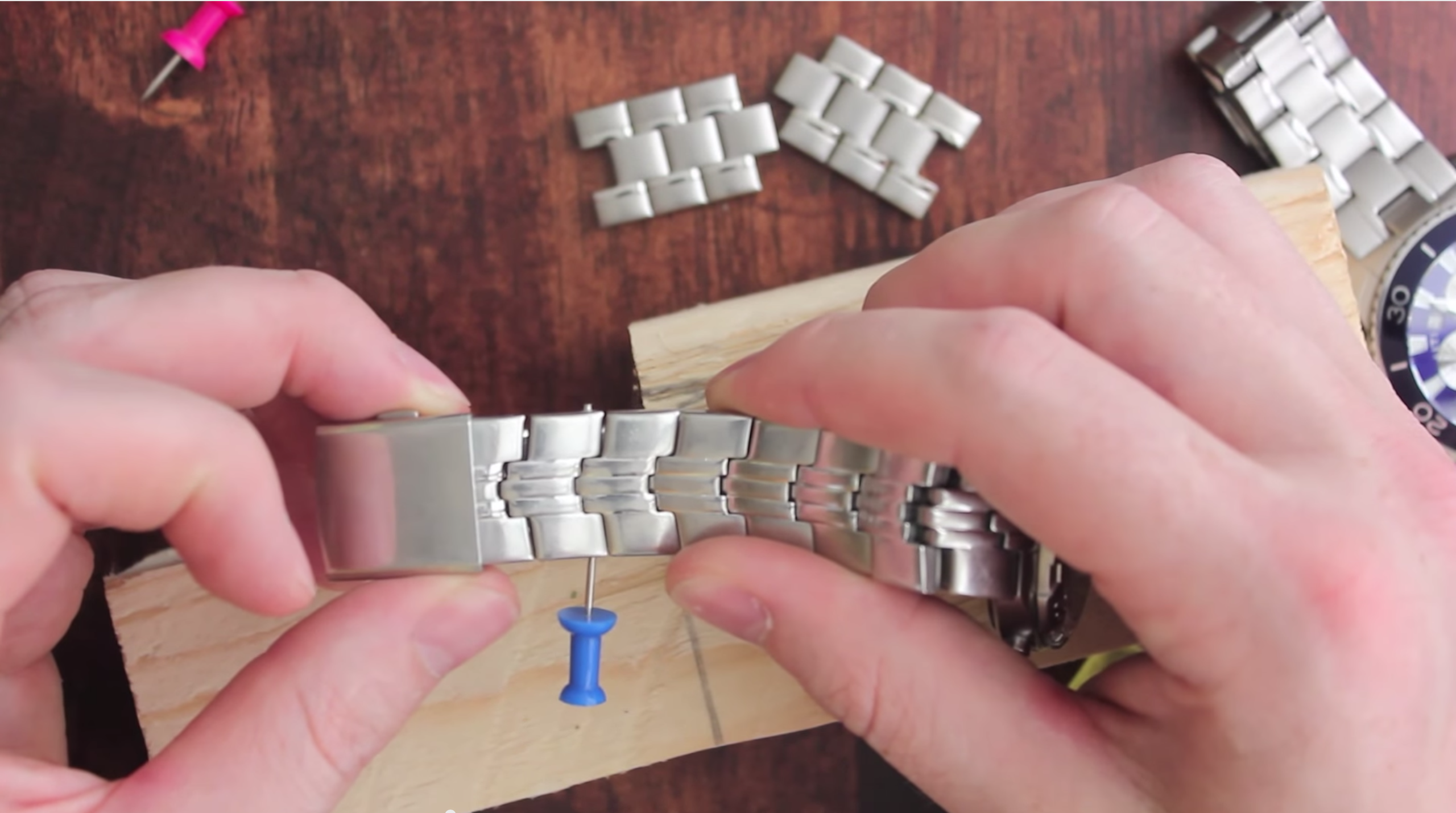 How To Resize A Watch Or Adjust A Metal Watch Band LRN2DIY
