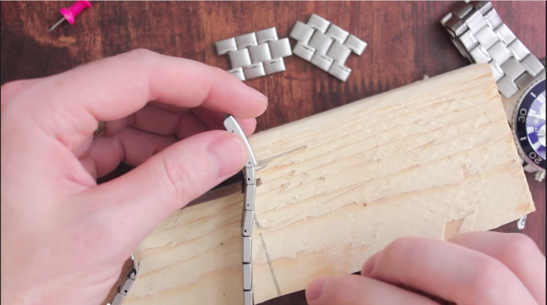 How to Resize a Watch or Adjust a Metal Watch Band – LRN2DIY
