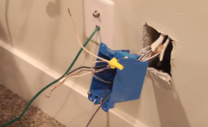 How to Add an Electrical Outlet for a Wall Mounted TV – LRN2DIY