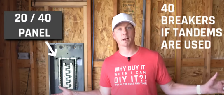 How To Install An Electrical Sub Panel For DIYers and Save Thousands of ...
