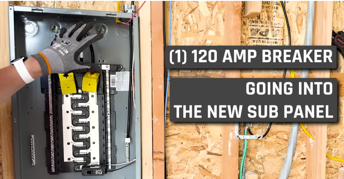How To Install An Electrical Sub Panel For DIYers and Save Thousands of ...
